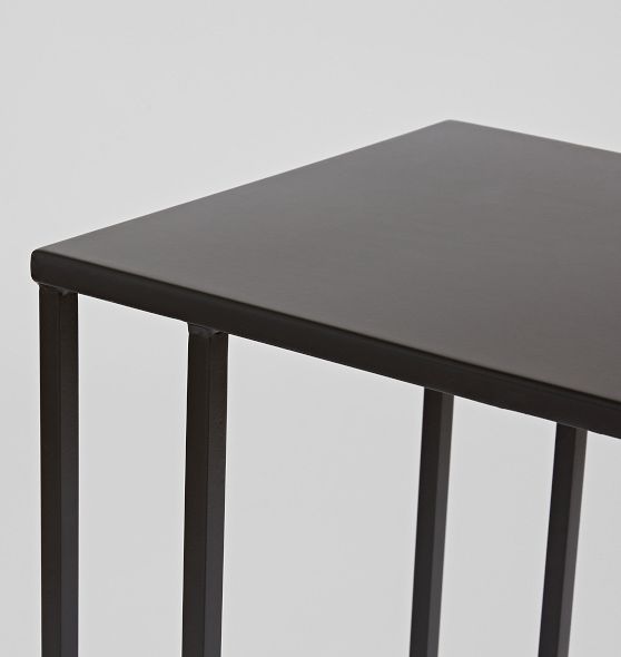 Burton Metal C-Side Table | Rejuvenation
