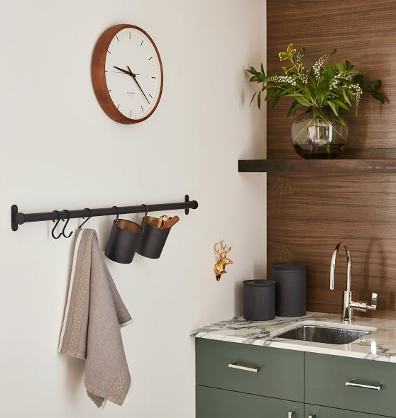 Rejuvenation Exclusive Campagne Beech Clock | Rejuvenation