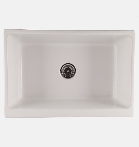 Fireclay Kitchen Sink with Rim | Rejuvenation