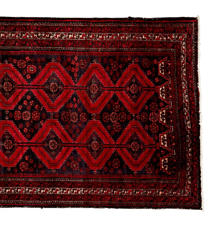 Persian Rug in Rich Red Tones | Rejuvenation