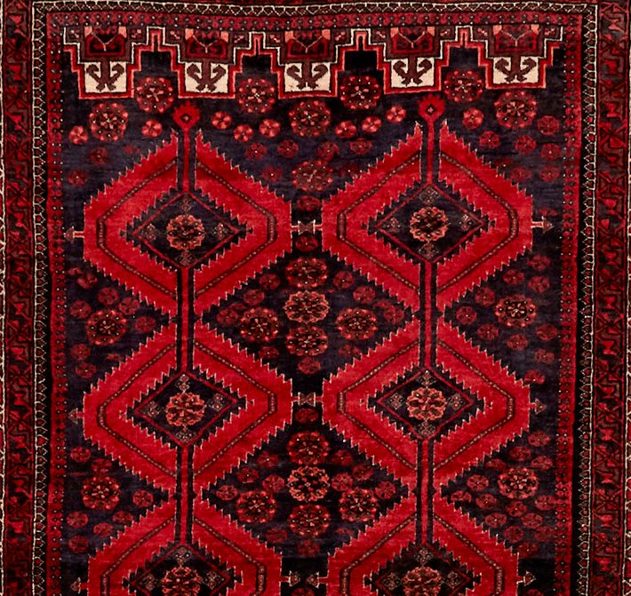 Persian Rug in Rich Red Tones | Rejuvenation