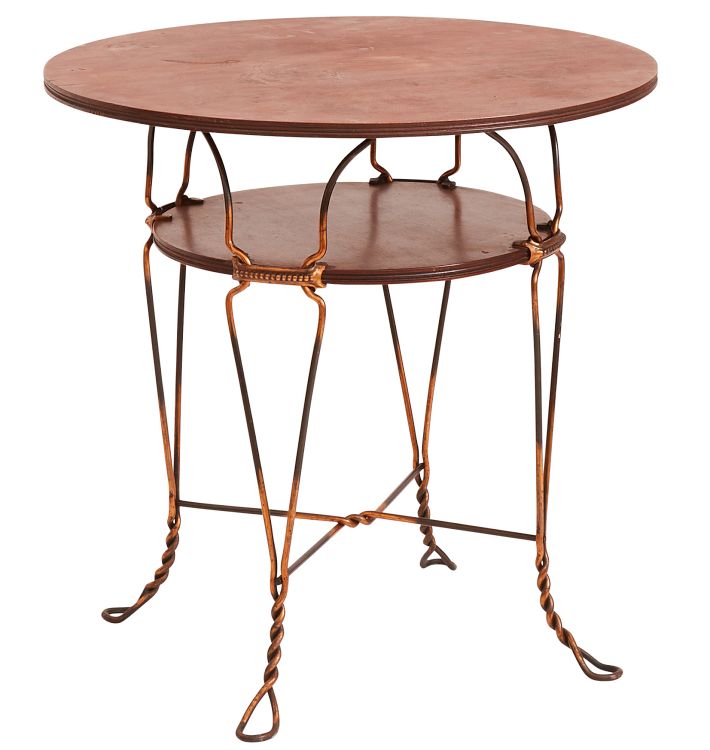 Victorian Wire Base Café Table | Rejuvenation