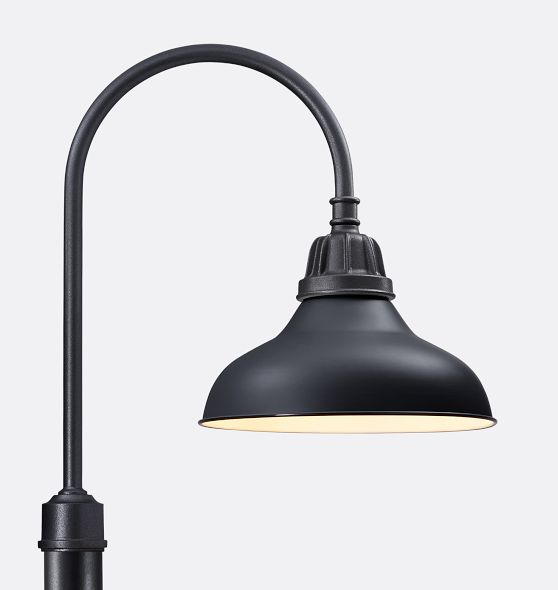 Carson Shepherd's Hook Post Light | Rejuvenation