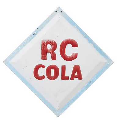 Embossed RC Cola Sign | Rejuvenation