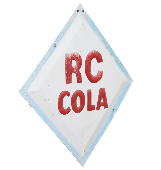 Embossed RC Cola Sign | Rejuvenation