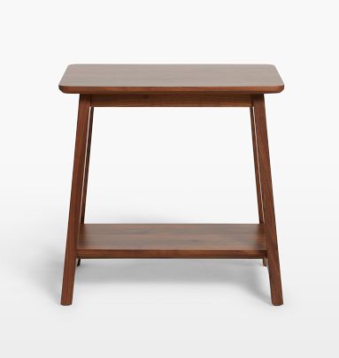 Bilquist Side Table, Walnut | Rejuvenation
