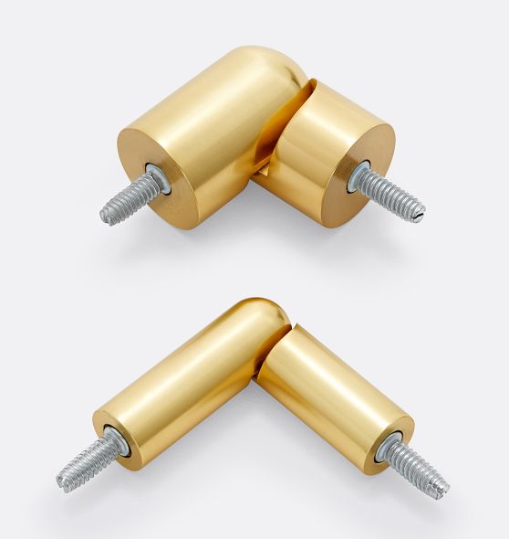 Drapery Pivot Corner Bracket | Rejuvenation