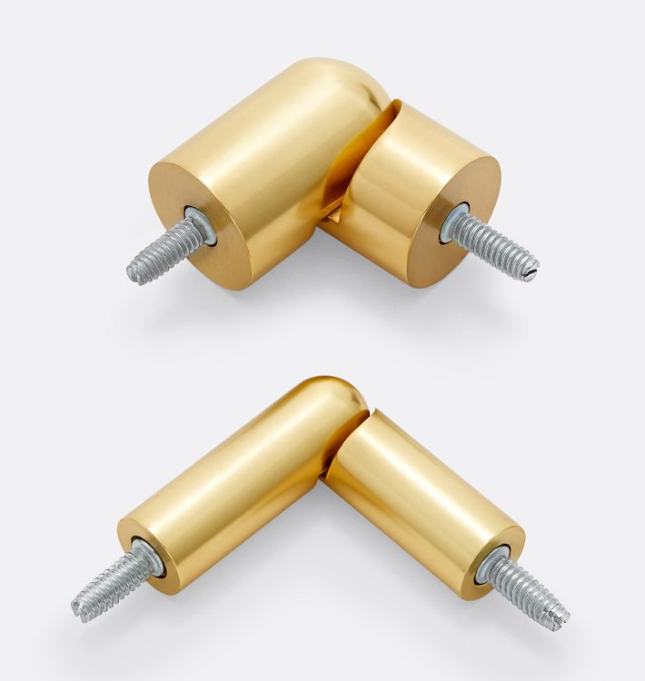 Drapery Pivot Corner Bracket | Rejuvenation