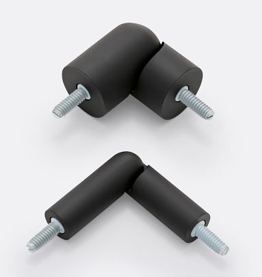 Drapery Pivot Corner Bracket | Rejuvenation