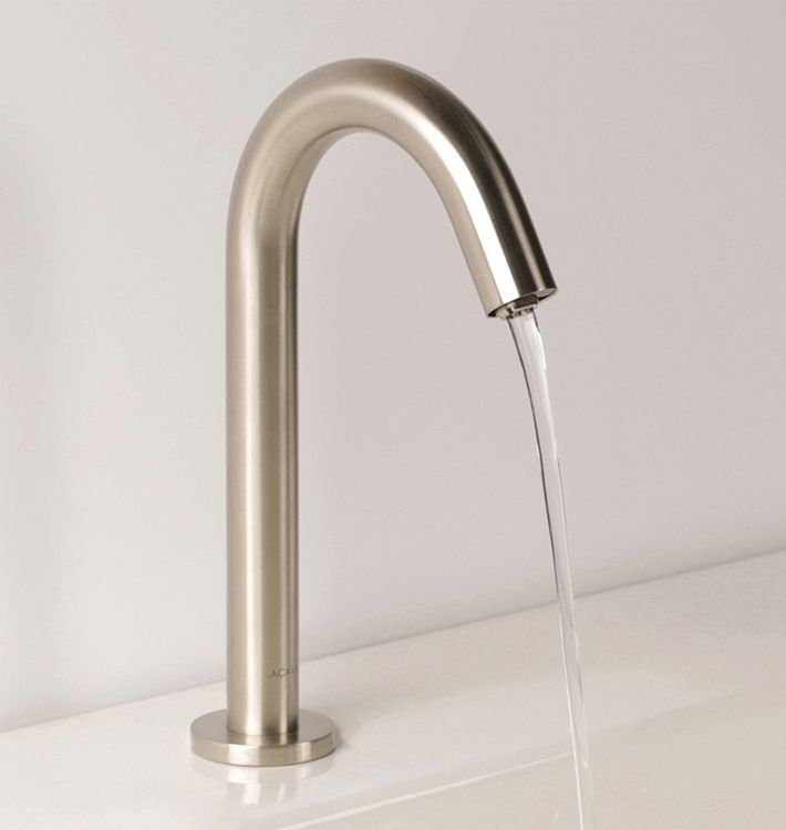 Anna Rose Tall Spout Automatic Bathroom Faucet | Rejuvenation