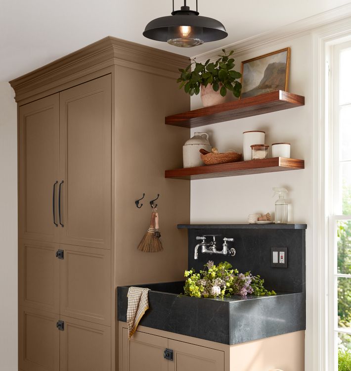 8" Spout Wall Mount Utility Faucet | Rejuvenation