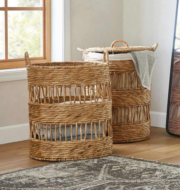 Sisley Round Woven Basket | Rejuvenation
