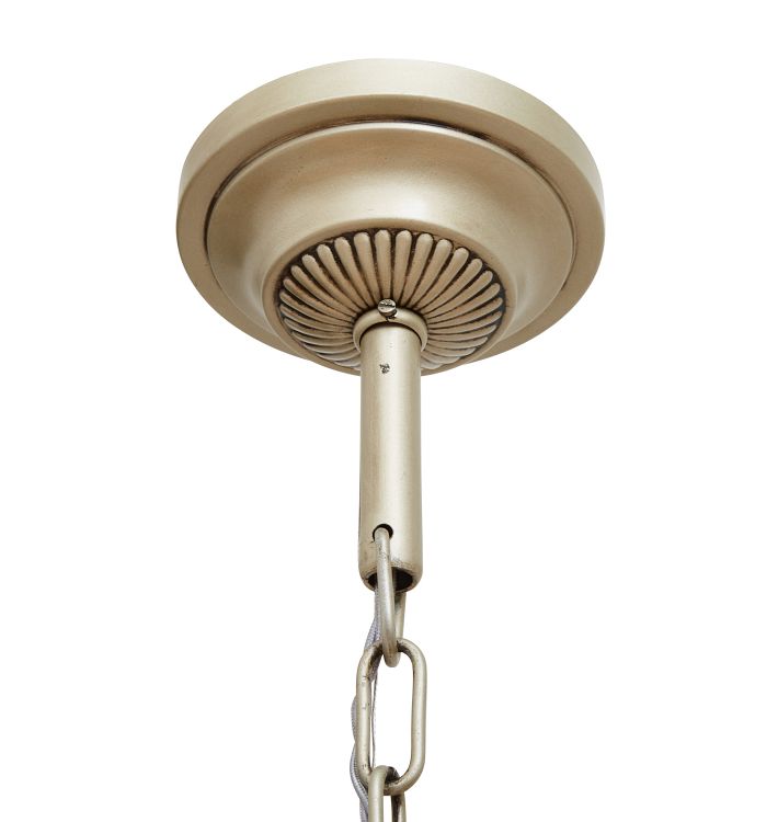 Five Light Art Deco Cup Shade Chandelier With Glass Body Circa 1940 ...