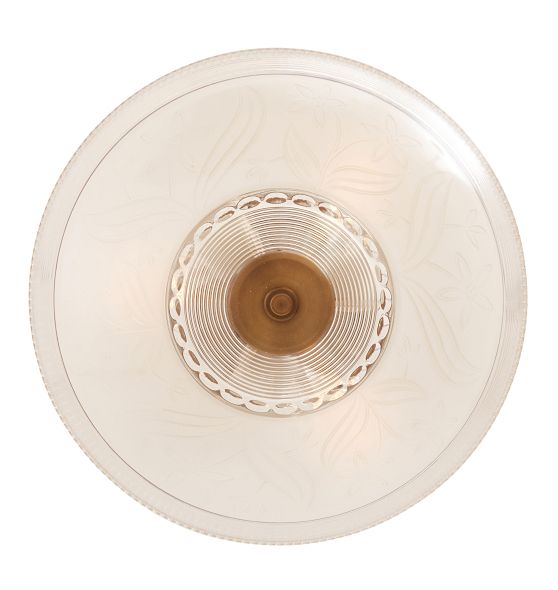 Mid-Century Centerpost Fixture with Glass Body | Rejuvenation