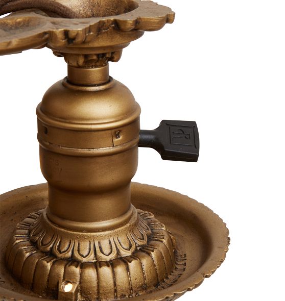 Three-Light Classical Revival Bare Bulb Chandelier | Rejuvenation