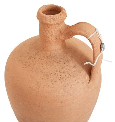 Turkish Terra Cotta Storage Vessel with Handle | Rejuvenation