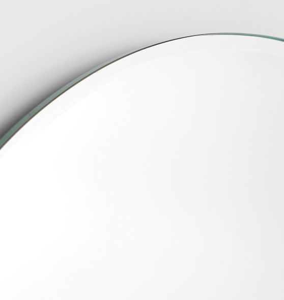 Frameless Round Mirror | Rejuvenation