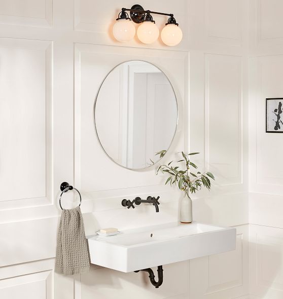 West Slope Cross Handle Wall Mount Faucet | Rejuvenation