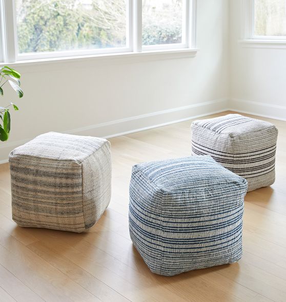 Indoor/Outdoor Pouf | Rejuvenation