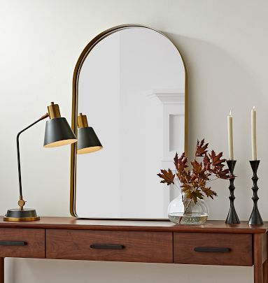 Deep Frame Arched Mirror | Rejuvenation