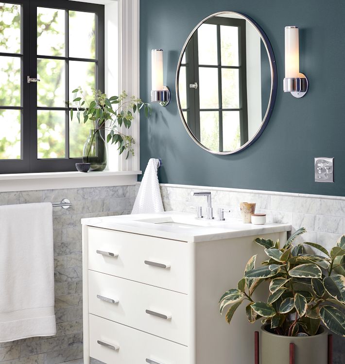 Rigdon Single Tube Wall Sconce | Rejuvenation