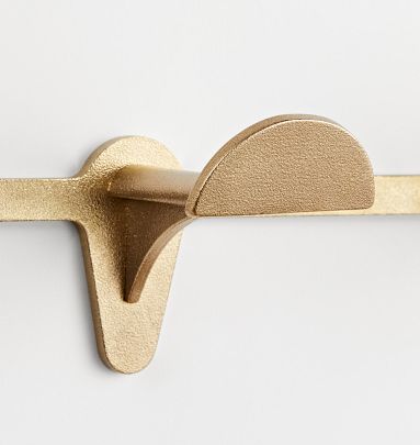 Half Moon 5 Hook Rack | Rejuvenation