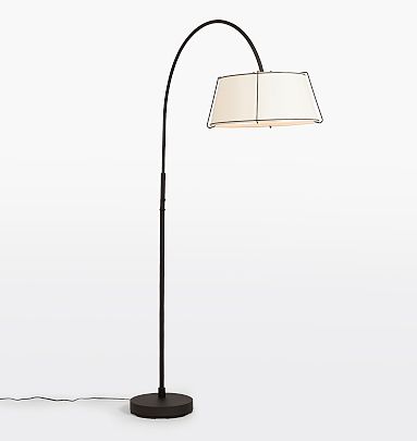 Conical Overarching Floor Lamp with Shade | Rejuvenation