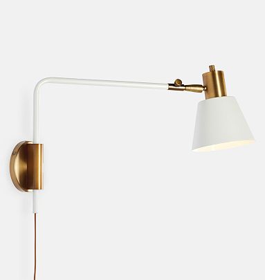 Cylinder Task Telescoping Wall Light | Rejuvenation