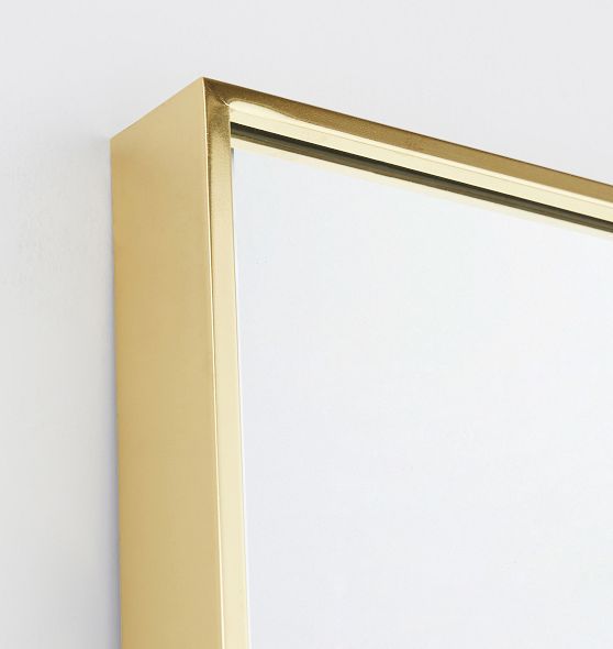 Thin Metal Frame Double Vanity Mirror | Rejuvenation