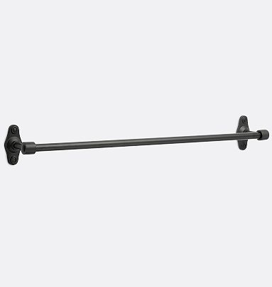Tolson Single Towel Bar - 24" | Rejuvenation