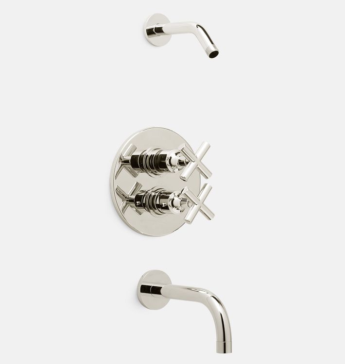 Waterhouse Thermostatic Tub & Shower Set | Rejuvenation