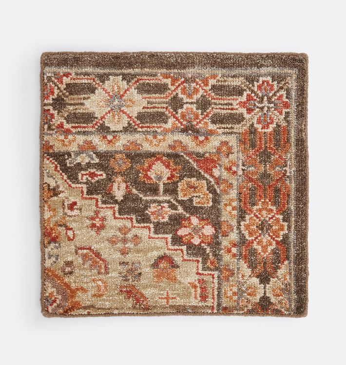 Fawn Hand Knotted Rug Swatch | Rejuvenation