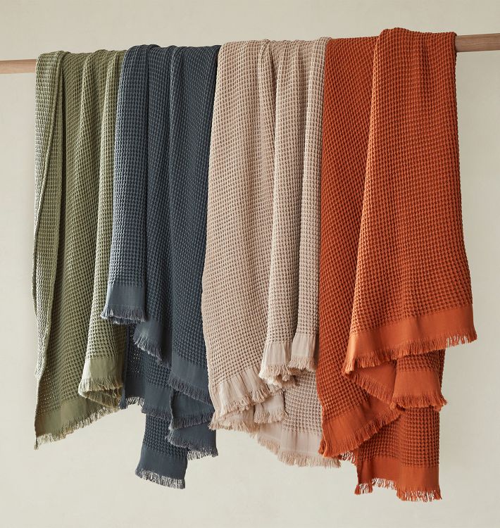 Waffle Knit Throw | Rejuvenation