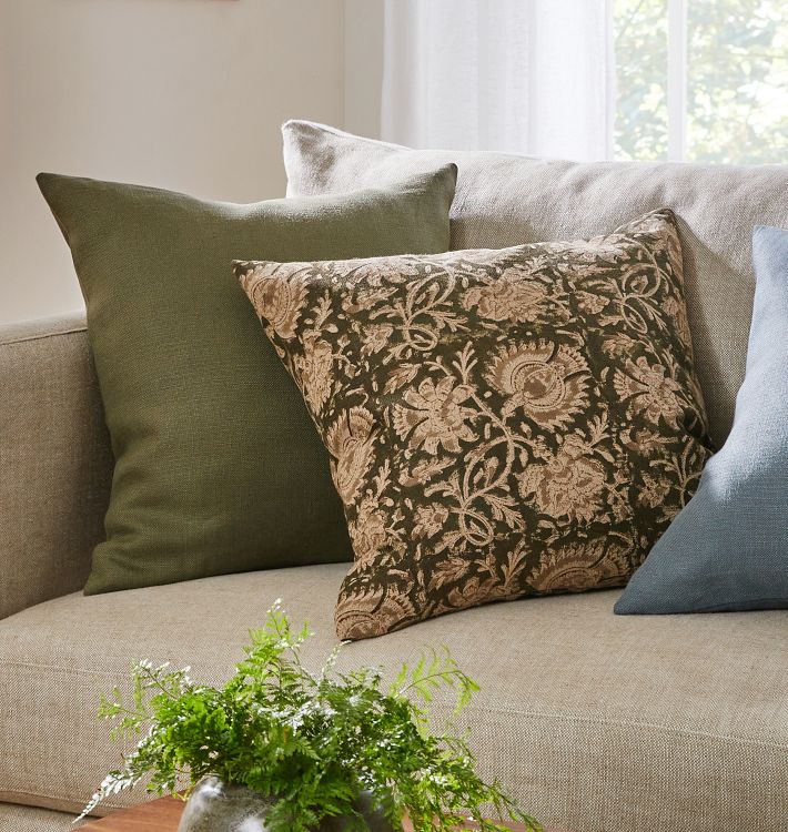 Solid Linen Pillow Cover | Rejuvenation