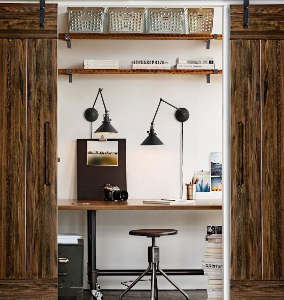 Imbrie Articulating Pin-Up Sconce | Rejuvenation