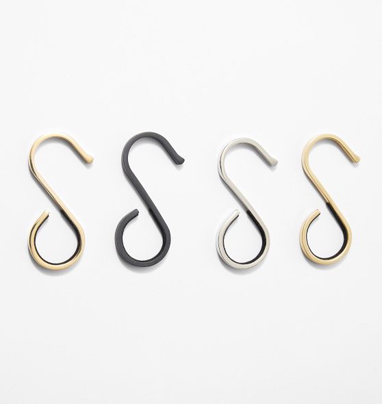 Felt-Lined S-Hooks - Set of 3 | Rejuvenation