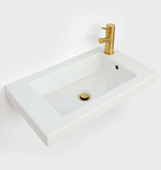 Lennon 24" Wall-Mount Powder Sink | Rejuvenation