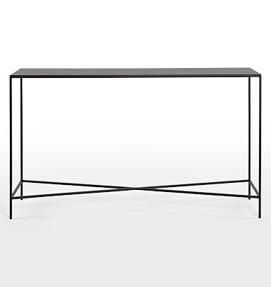 Burton Metal Console Table | Rejuvenation