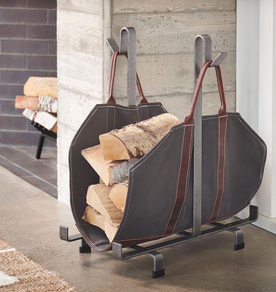 Enclume Log Carrier Bag Rack | Rejuvenation