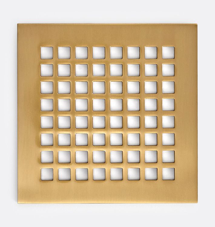 Contemporary Square Grille Shower Drain Assembly | Rejuvenation
