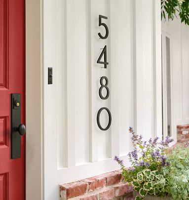6" Rock Creek House Number | Rejuvenation