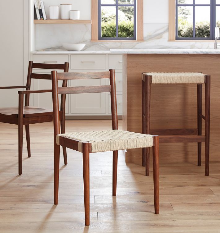 Shaw Walnut Counter Stool | Rejuvenation