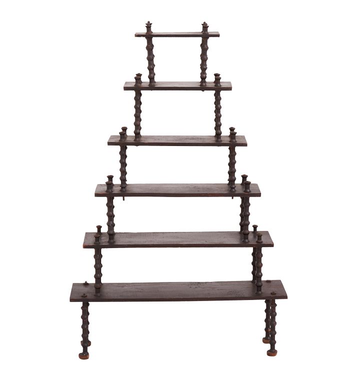 Antique Tiered Victorian Spool Shelf | Rejuvenation