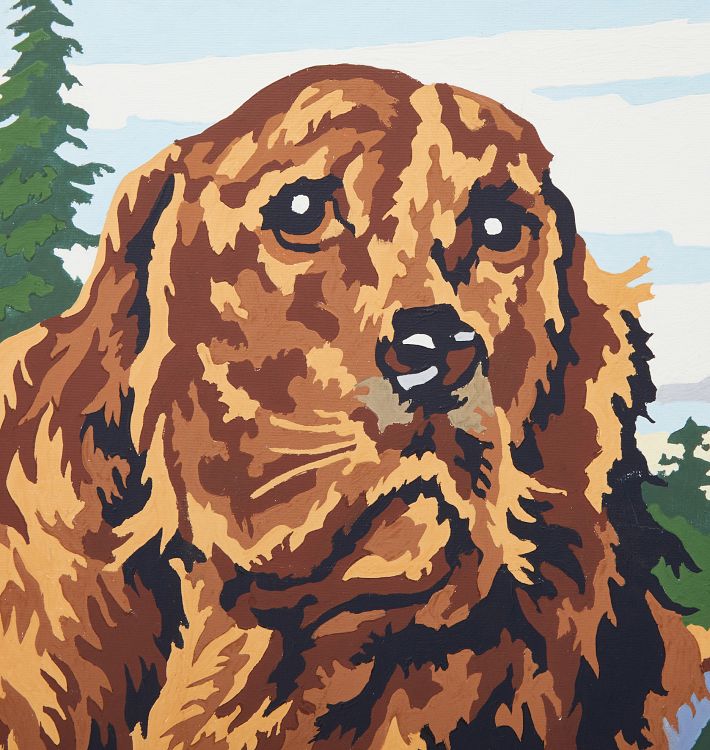 Paint by Numbers Duck Hunting Scene | Rejuvenation