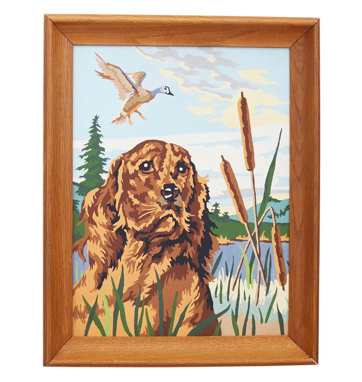 Paint by Numbers Duck Hunting Scene | Rejuvenation
