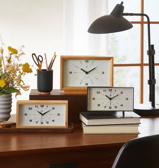 Wideboy Table Clock | Rejuvenation