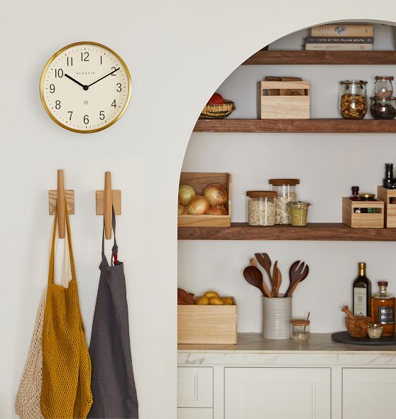 Mr Edwards Brass Clock | Rejuvenation