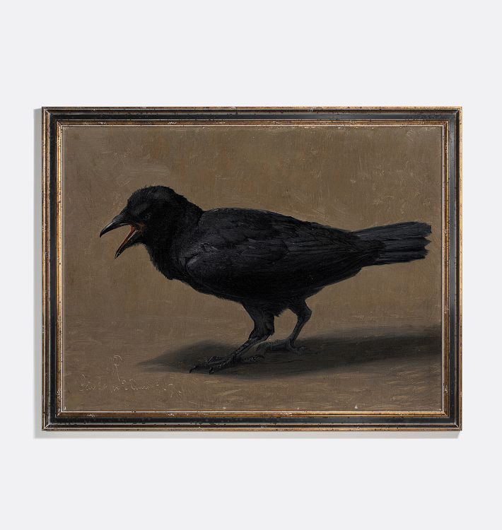 The Caw Framed Reproduction Wall Art Print | Rejuvenation