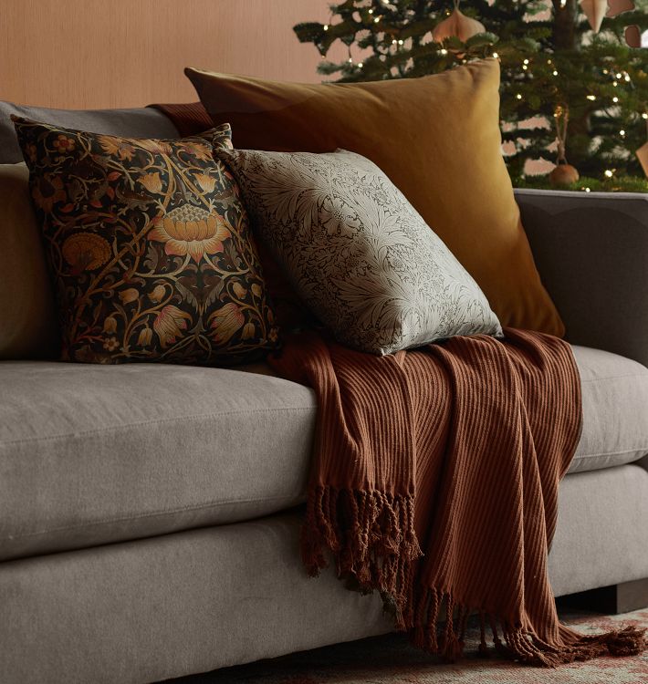 Organic Cotton Ribbed Throw | Rejuvenation