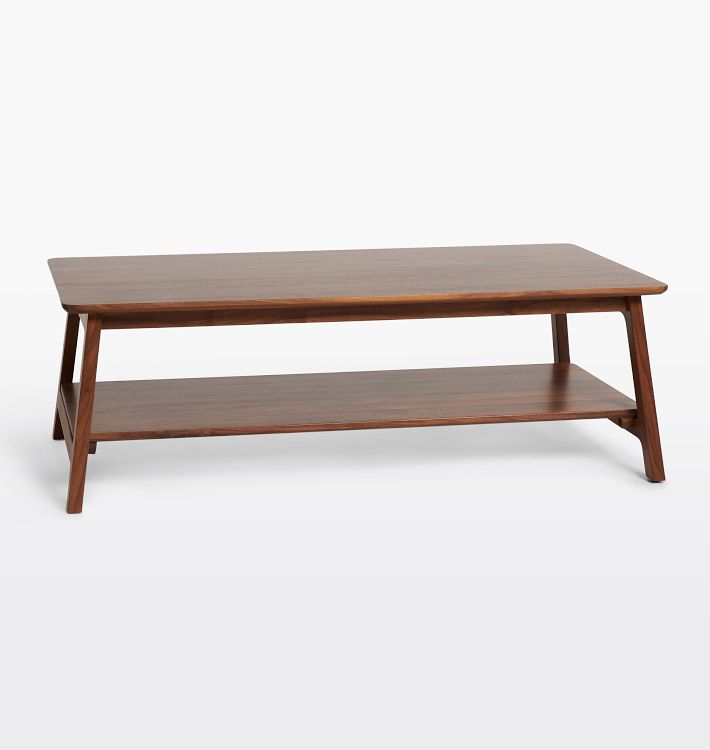 Bilquist Coffee Table, Walnut | Rejuvenation